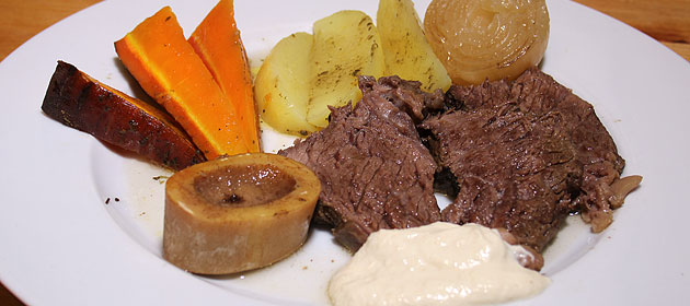 Rezept: Siedfleisch vom Hohrückendeckel - Rollis Rezepte